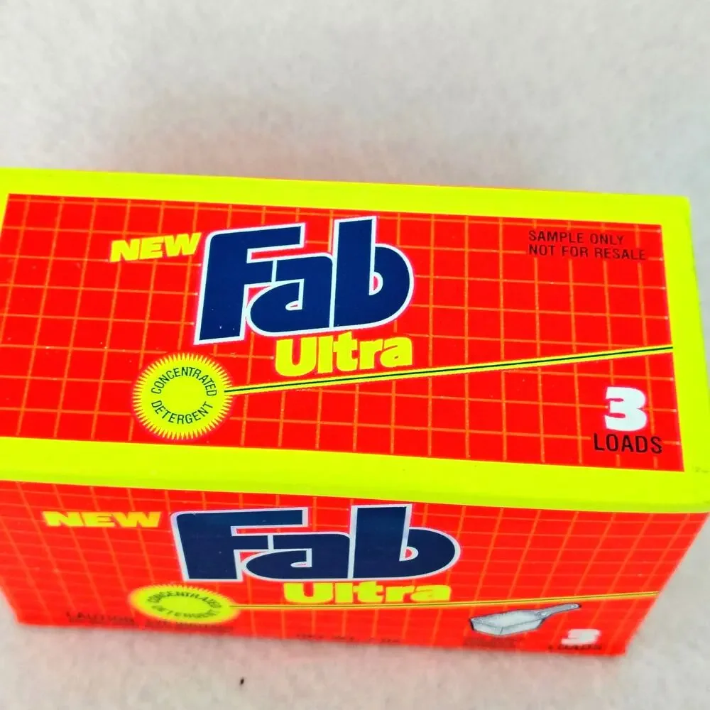 Fab | Other | Vintage Fab Ultra Concentrated Laundry Detergent 7 Oz ...